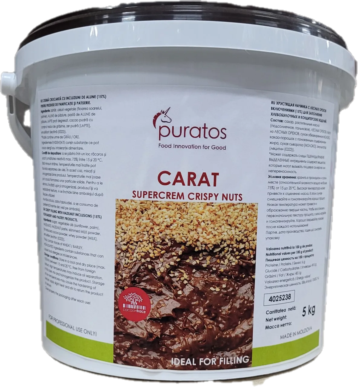 Supercrem CT Crispy Nuts - Puratos